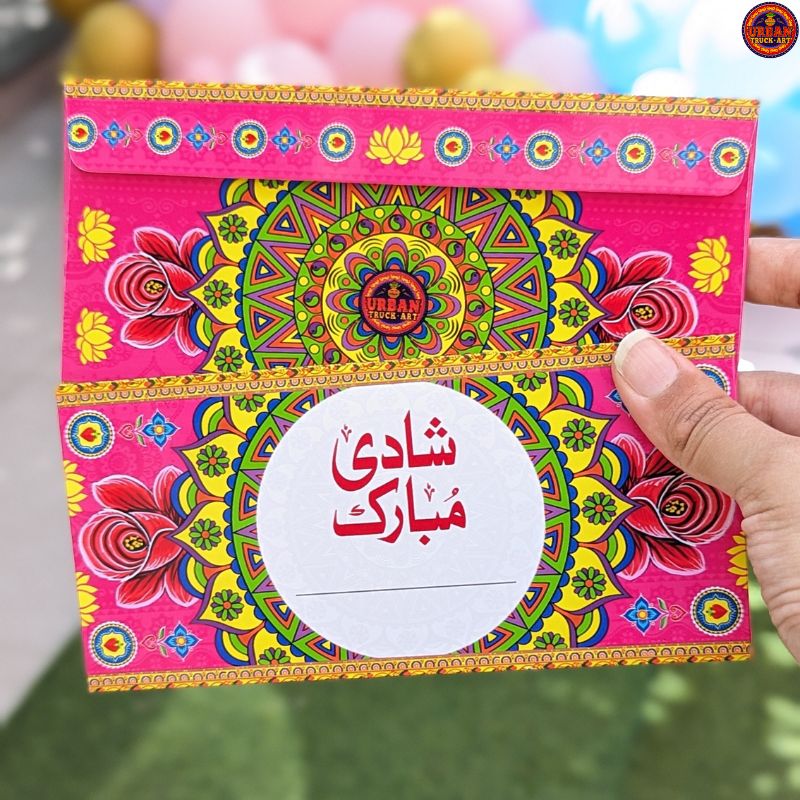 Shaadi Mubarak Envelope – Urban Truck Art