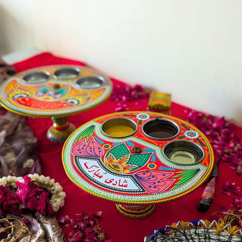 Shaadi Mubarak Tray – Urban Truck Art