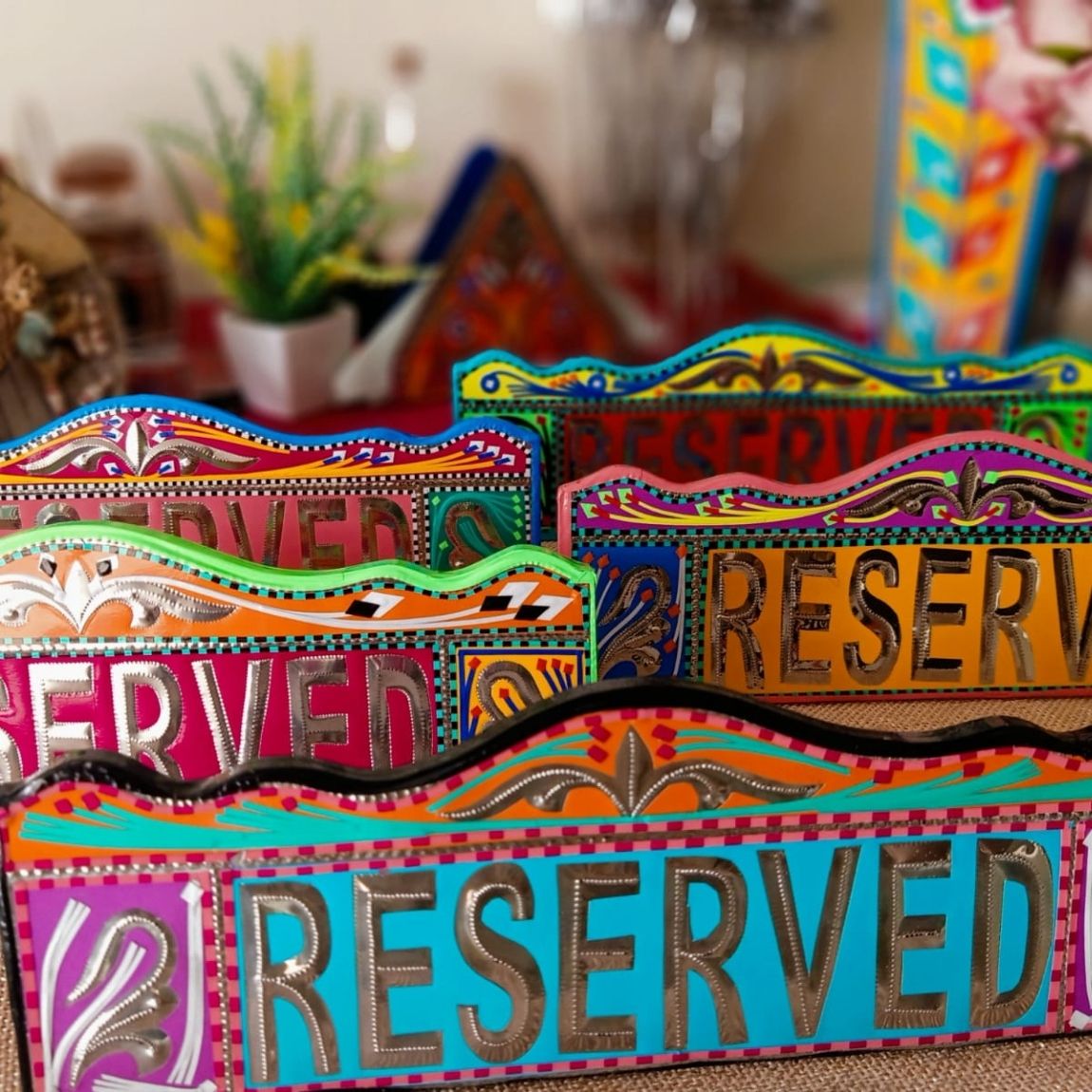 Wooden Table Name Plates – Urban Truck Art